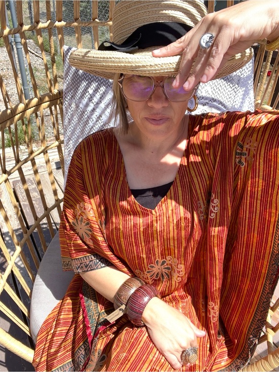 Baizaar | Dresses | New The Nutmeg One Size Kaftan Muumuu Beach Vaca ...